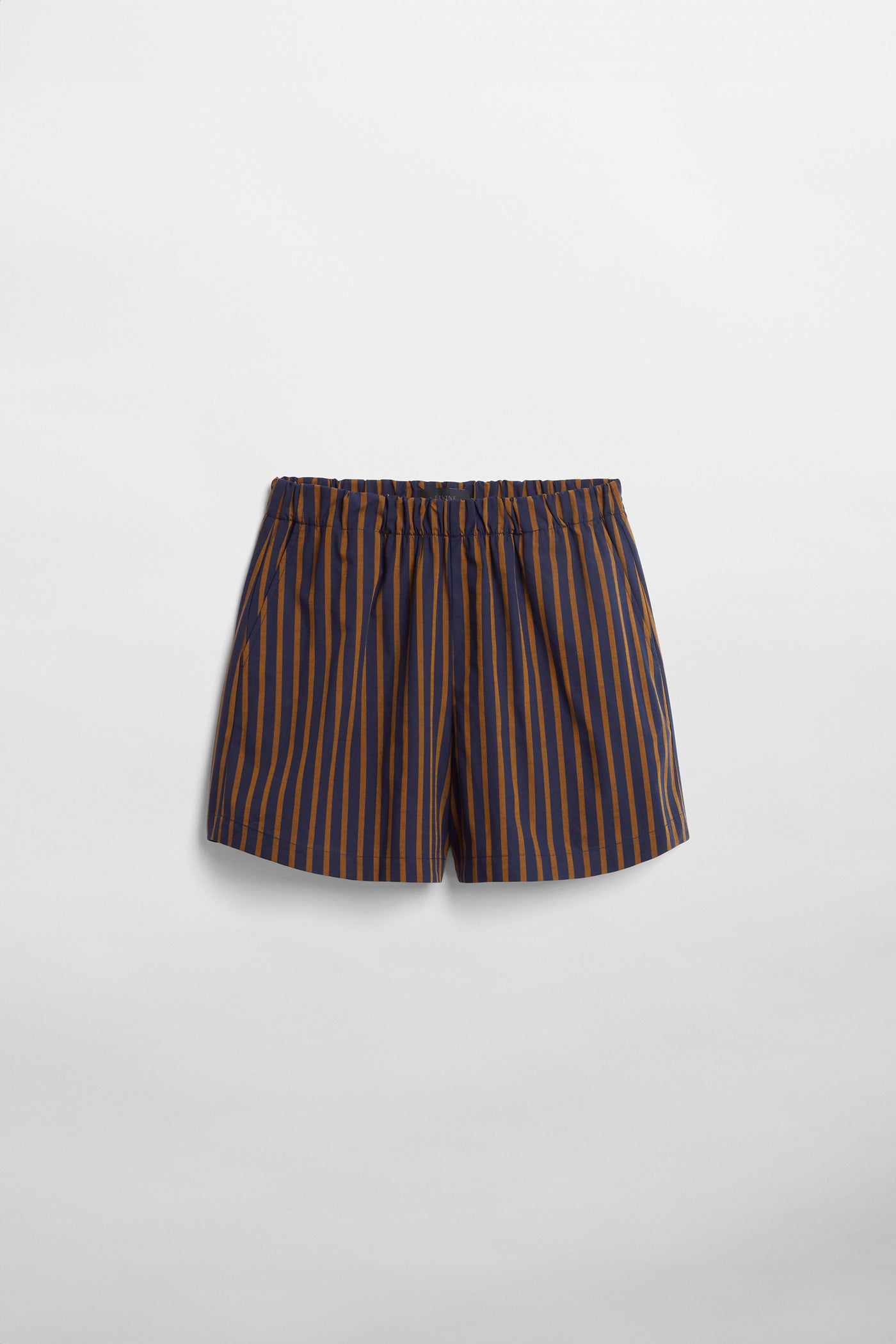 Erla Dk Navy Stripe — Womens Shorts — ELVINE Official Webshop