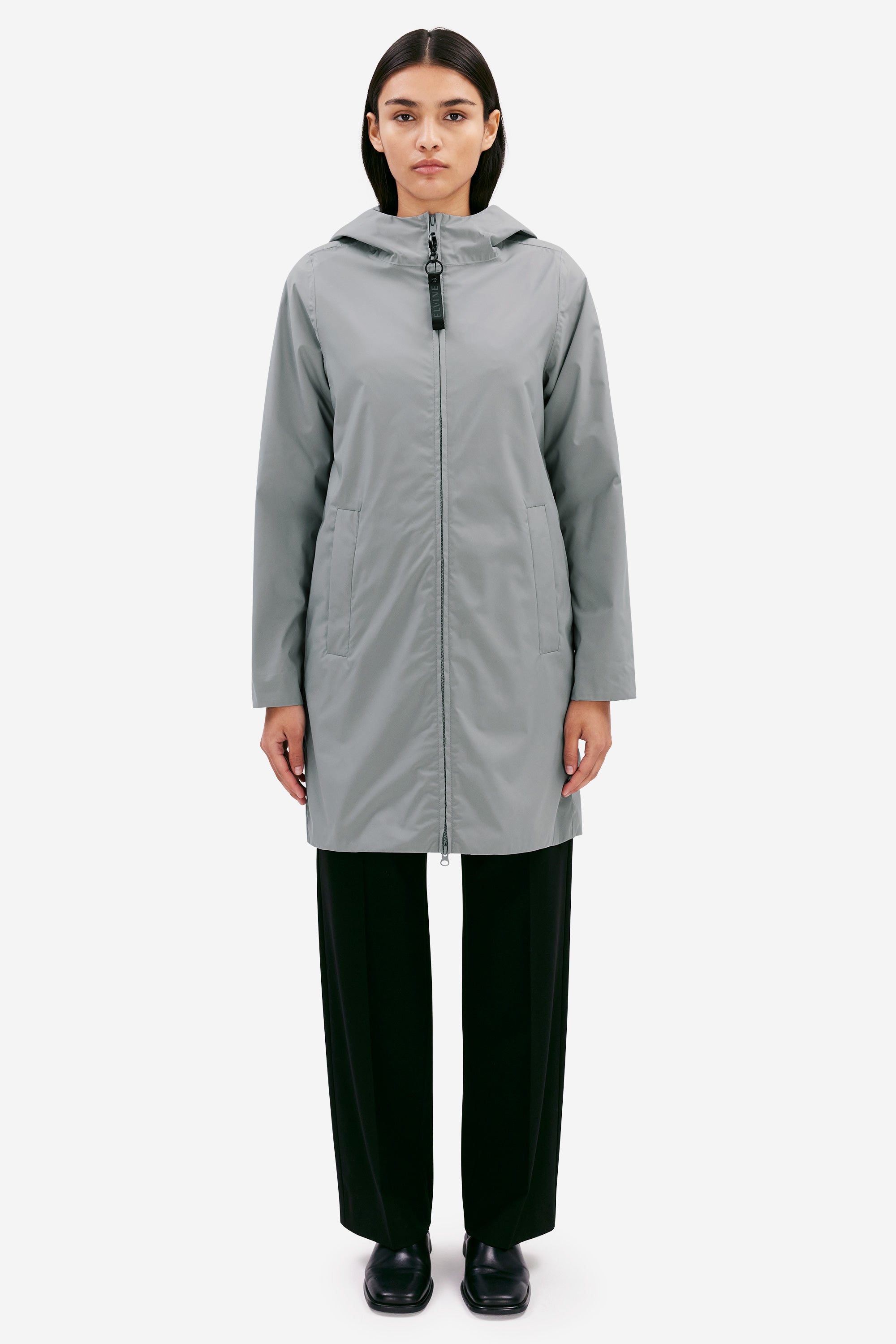 Wilma Sand Grey — Jacka för Dam — ELVINE Officiell Webshop
