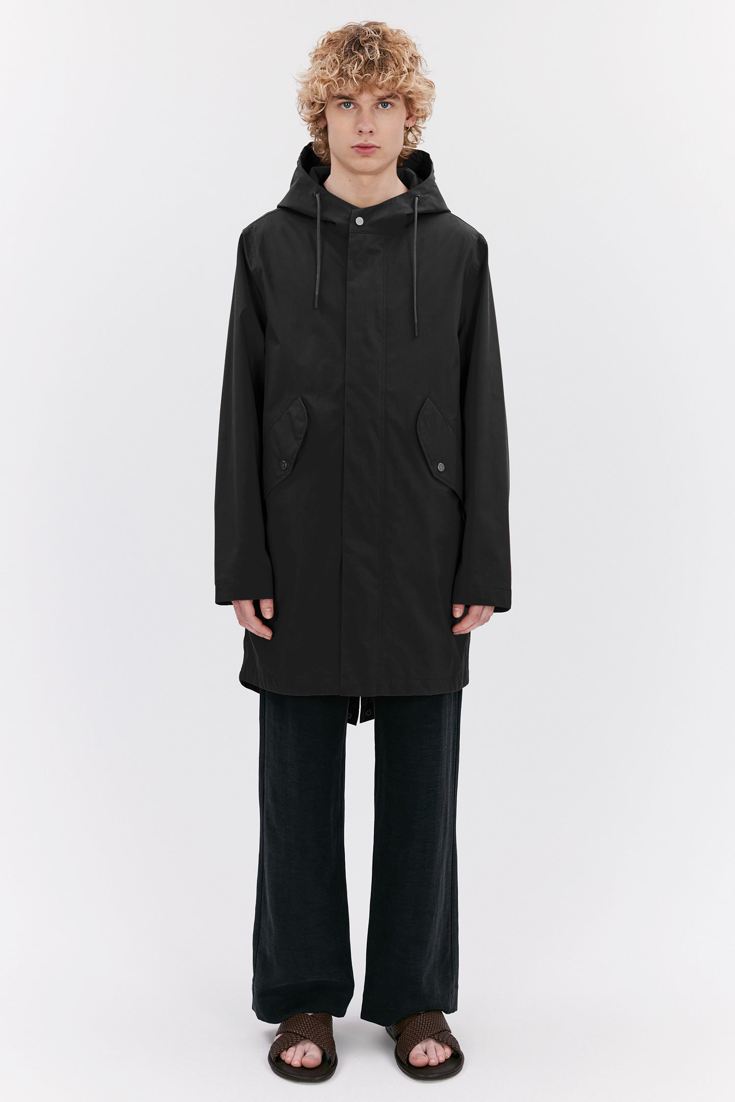 Nowen Black — Mens Parka — ELVINE Official Webshop