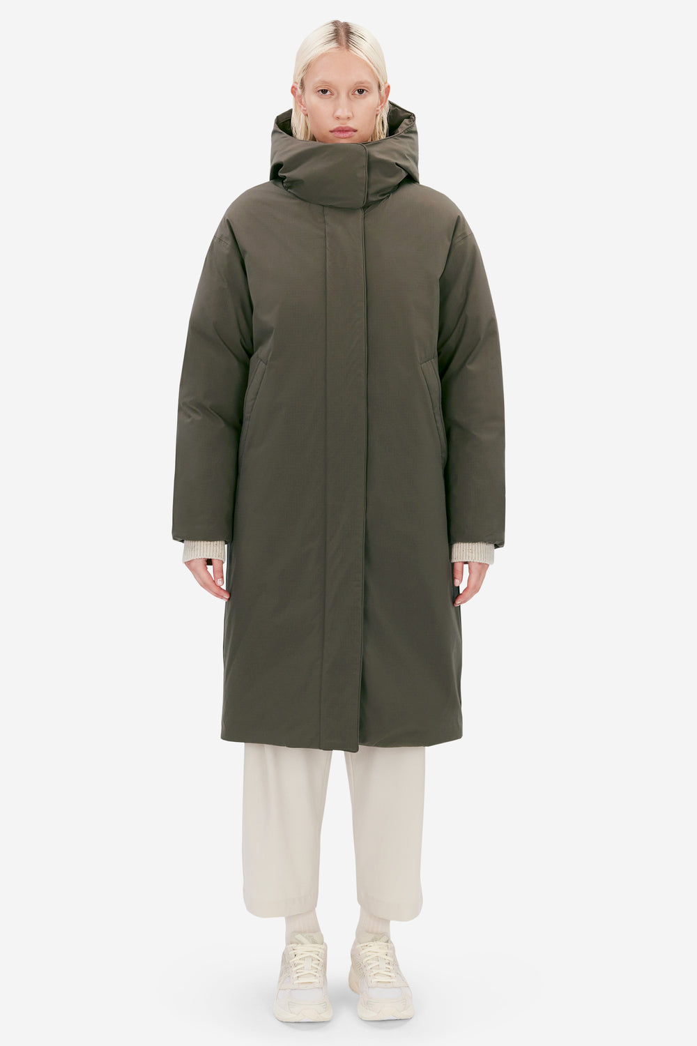 Erna Grey Melange — Womens Knit — ELVINE Official Webshop