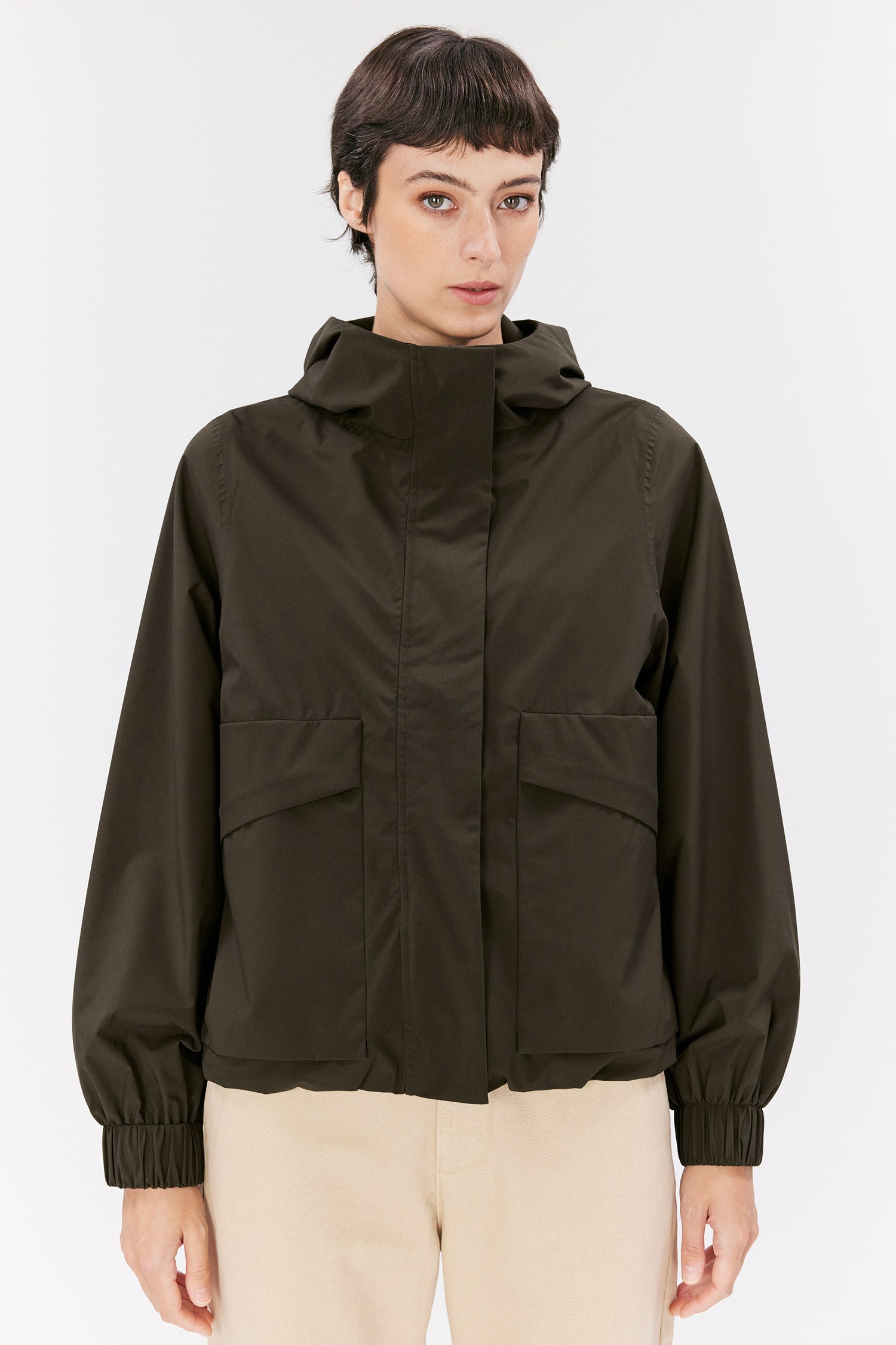 Wilma Sand Grey — Jacka för Dam — ELVINE Officiell Webshop